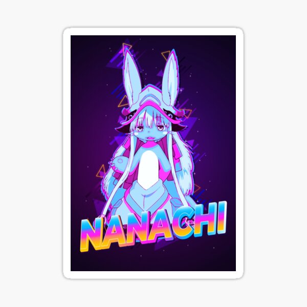 "Made in Abyss nanachi 90s retro " Sticker for Sale by Themetalface ...