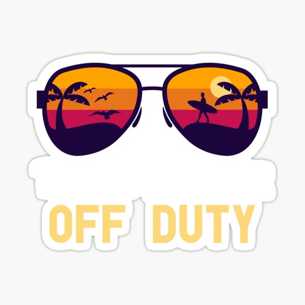 "Retail Worker Off Duty - Beach Time Off - Funny Summer Vacation ...