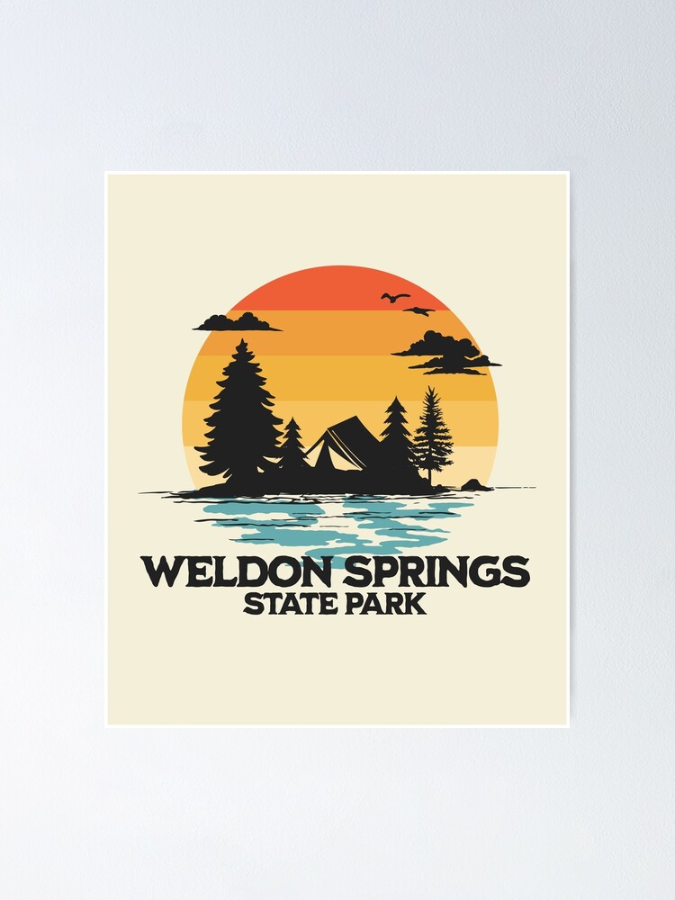 "Weldon Springs State Park - Illinois Camping" Poster for Sale by ...