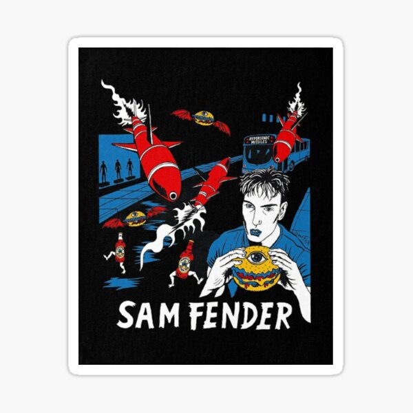 " Sam Fender - Sam Fender Lover" Sticker for Sale by tokyoayoub | Redbubble