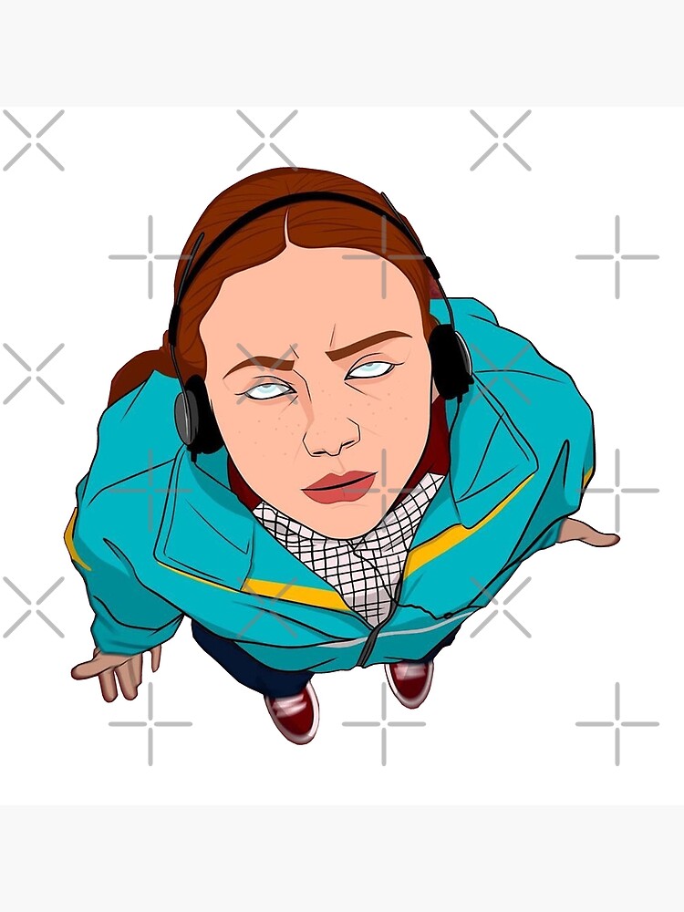 "MAX HELLFIRE-STRANGER CLUB" Poster for Sale by konireso | Redbubble