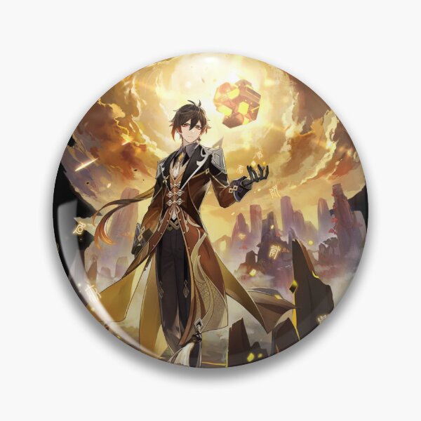 "Zhongli Genshin Impact Character in Transparent ArtWork" Pin by ...