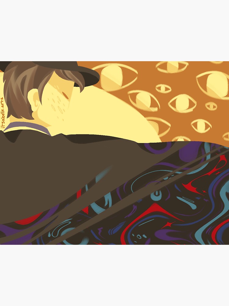 "Janus Sanders: Cape Mosaic" Sticker for Sale by itsabelle-arts | Redbubble