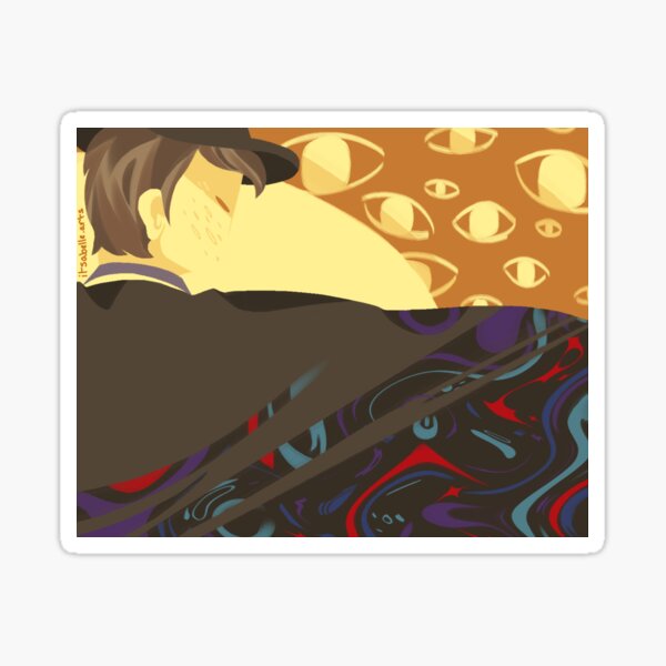 "Janus Sanders: Cape Mosaic" Sticker for Sale by itsabelle-arts | Redbubble