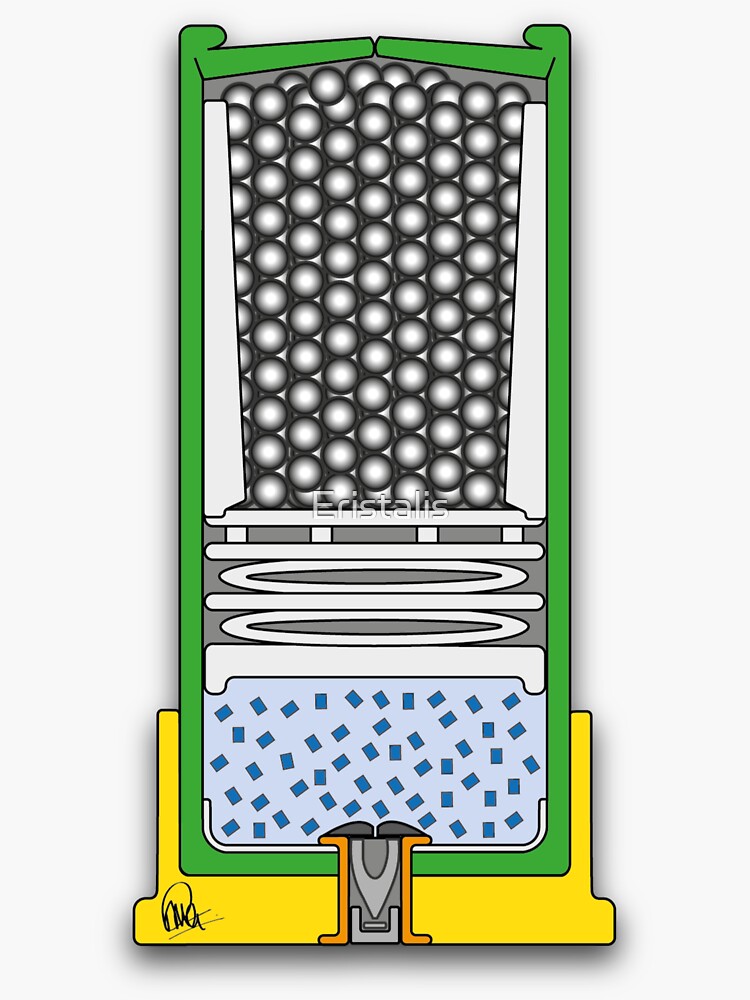 "Shotgun cartridge cutaway" Sticker for Sale by Eristalis | Redbubble