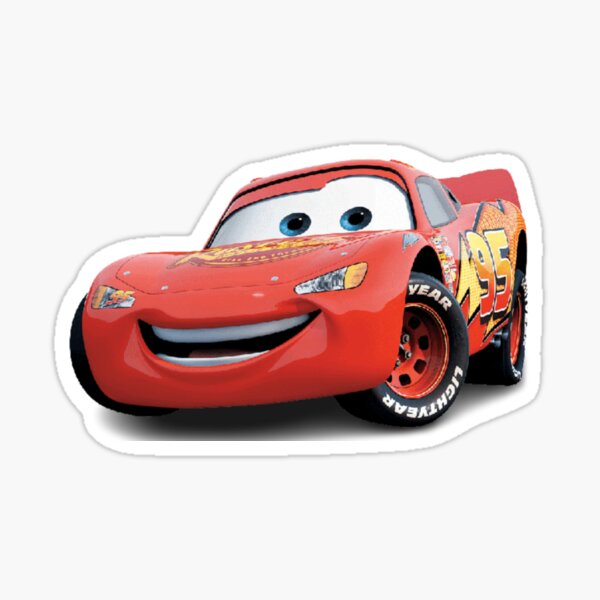 "Lightning Mcqueen " Sticker for Sale by ALAnimes | Redbubble