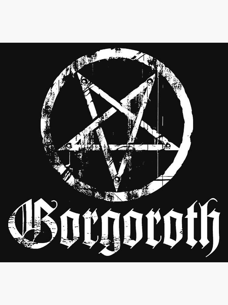 "Gorgoroth artwork - logo" Poster for Sale by rsellackjm | Redbubble