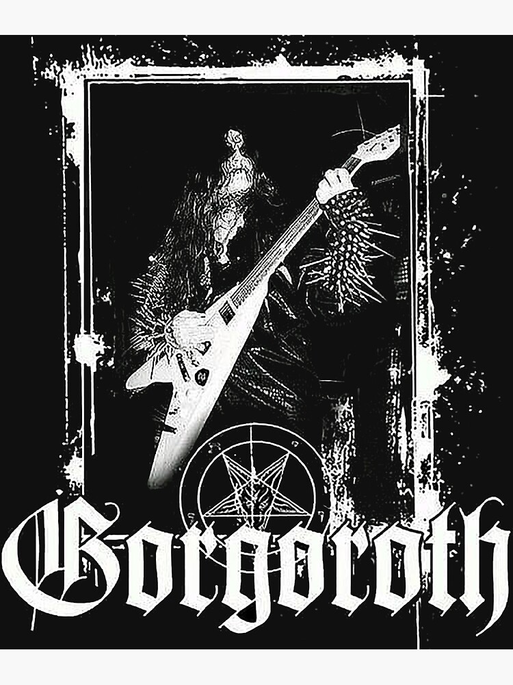 "Gorgoroth artwork - logo" Poster for Sale by rsellackjm | Redbubble