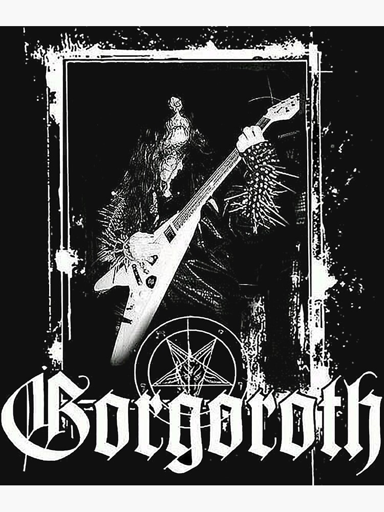 "Gorgoroth artwork - logo" Sticker for Sale by rsellackjm | Redbubble