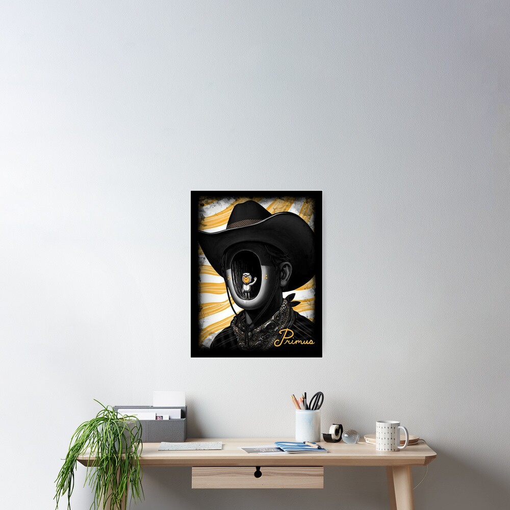 "PRIMUS COWBOY" Poster for Sale by epatterfield | Redbubble