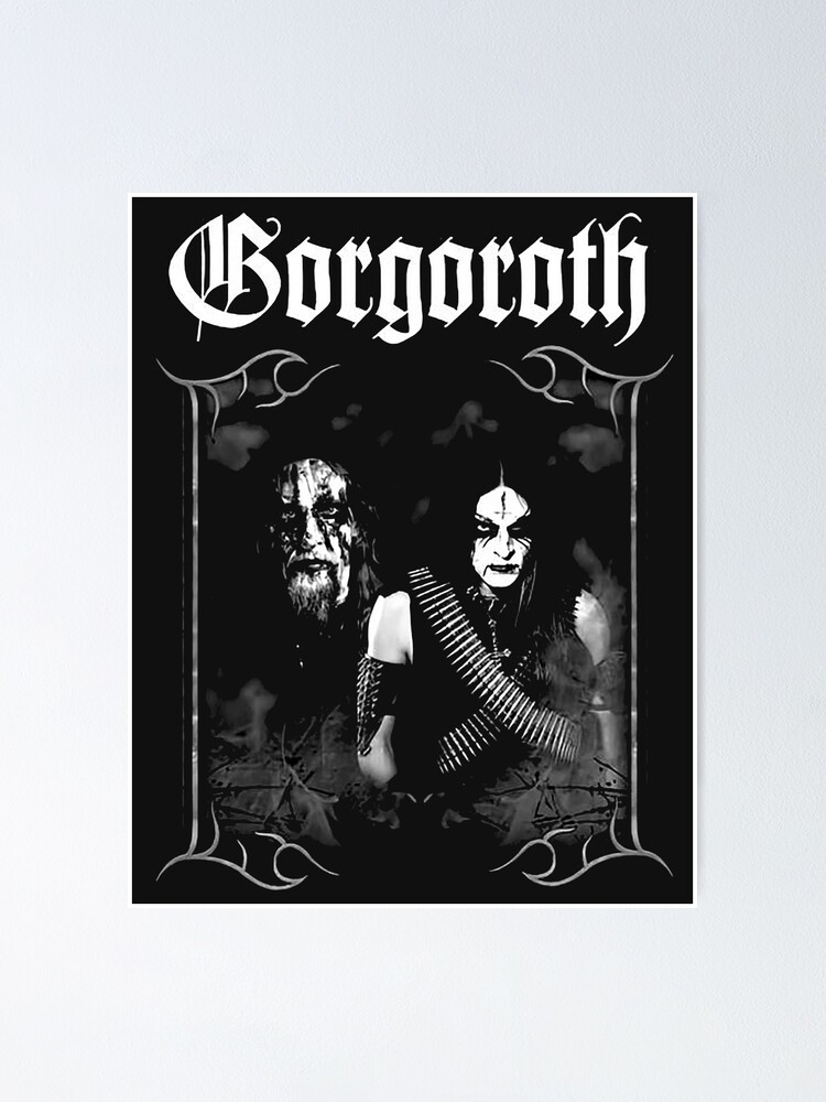 "Gorgoroth artwork - logo" Poster for Sale by rsellackjm | Redbubble