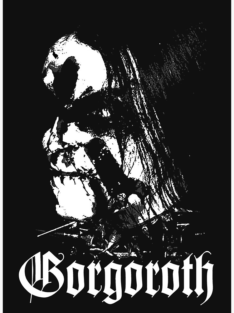 "Gorgoroth artwork - logo" Sticker for Sale by rsellackjm | Redbubble