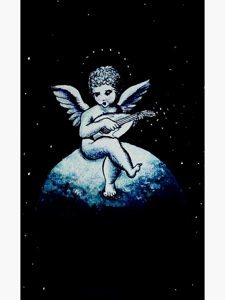 "Space Angel" Sticker for Sale by Rococoble | Redbubble