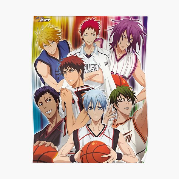 "kuroko no basketball Anime" Poster for Sale by Anime-nez | Redbubble