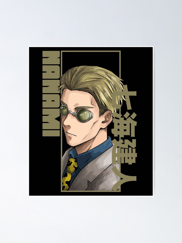 "Kento Nanami - Jujutsu Kaisen" Poster for Sale by Elgrande-Van | Redbubble
