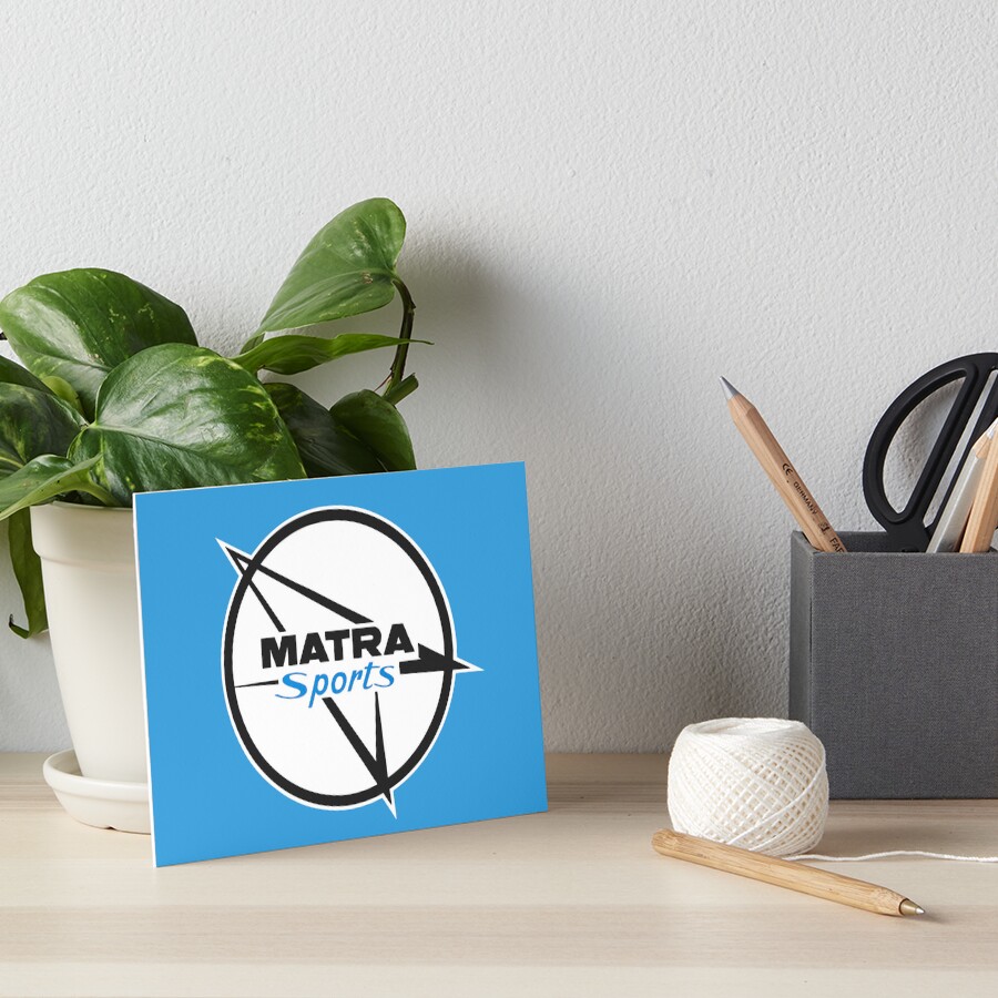 "Matra Sports Logo" Art Board Print for Sale by PSstudio | Redbubble