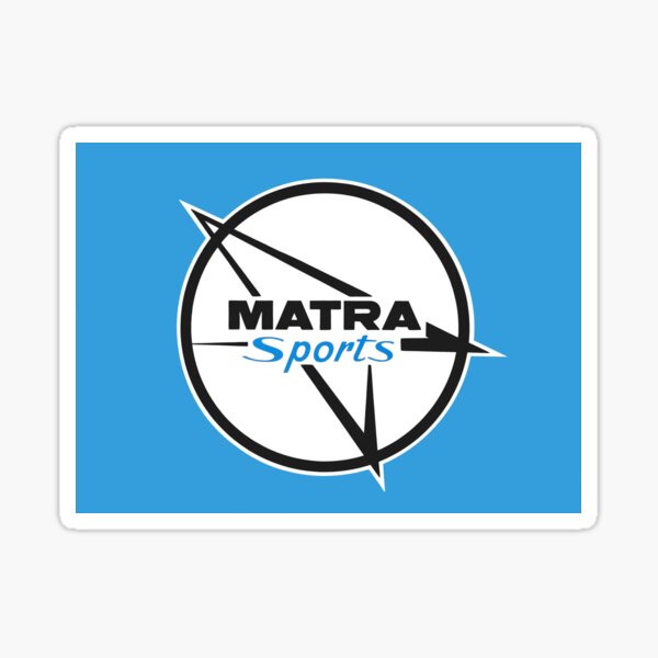 "Matra Sports Logo" Sticker by PSstudio | Redbubble