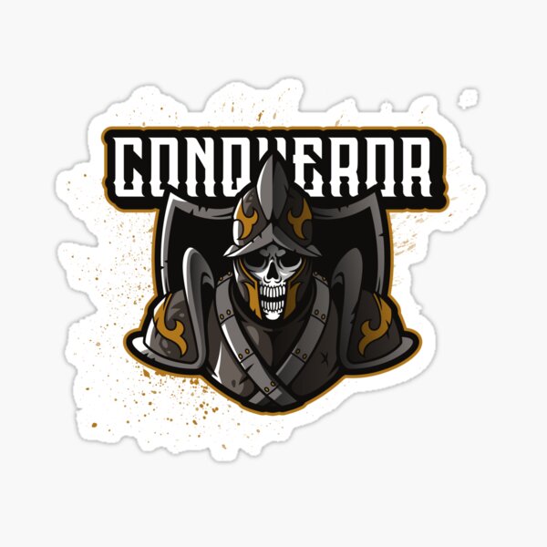 "Conqueror" Sticker for Sale by BCMTree | Redbubble