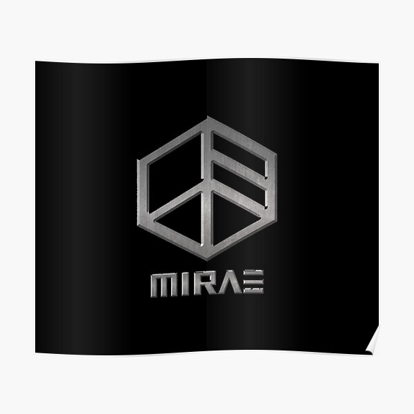 "MIRAE Logo" Poster for Sale by Know-Yourself1 | Redbubble