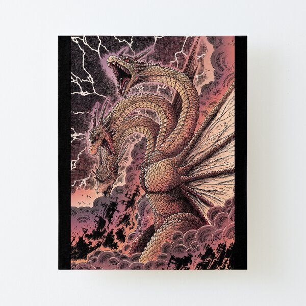 "ghidorah, king ghidorah, godzilla,gojira,kaiju,monster,lizard,comic ...