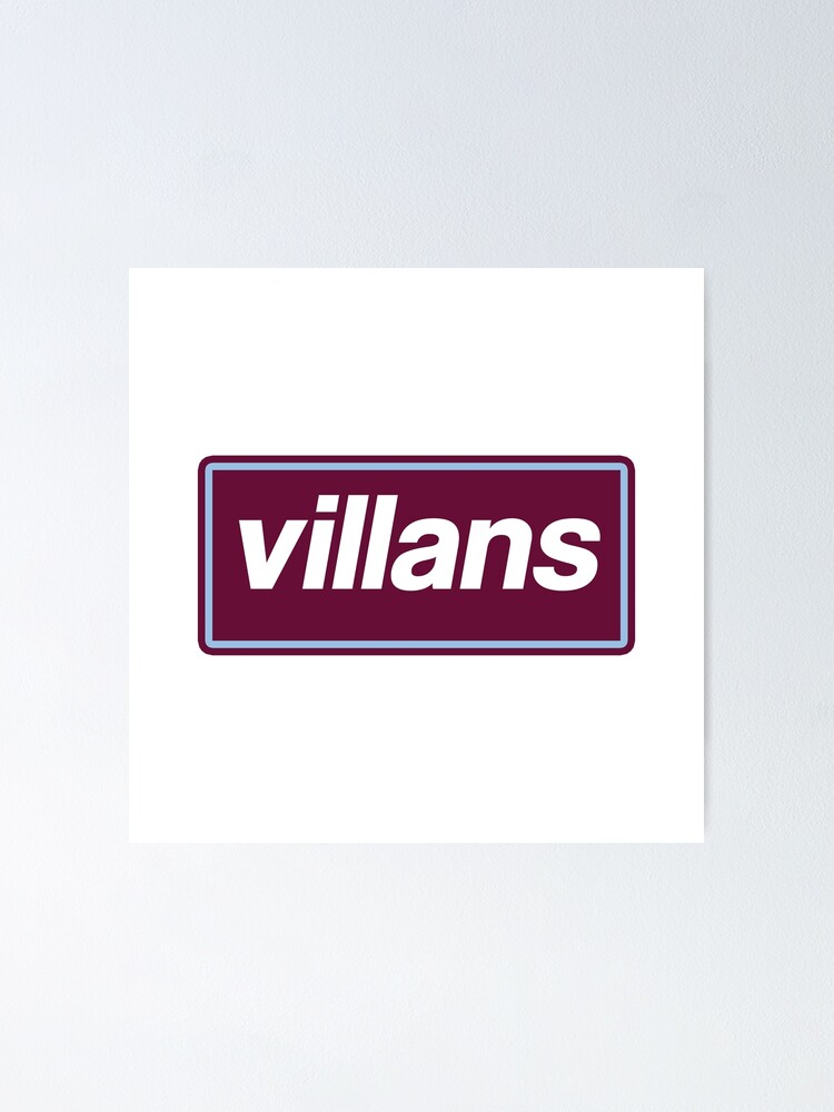 "Villans" Poster for Sale by Footmagz | Redbubble