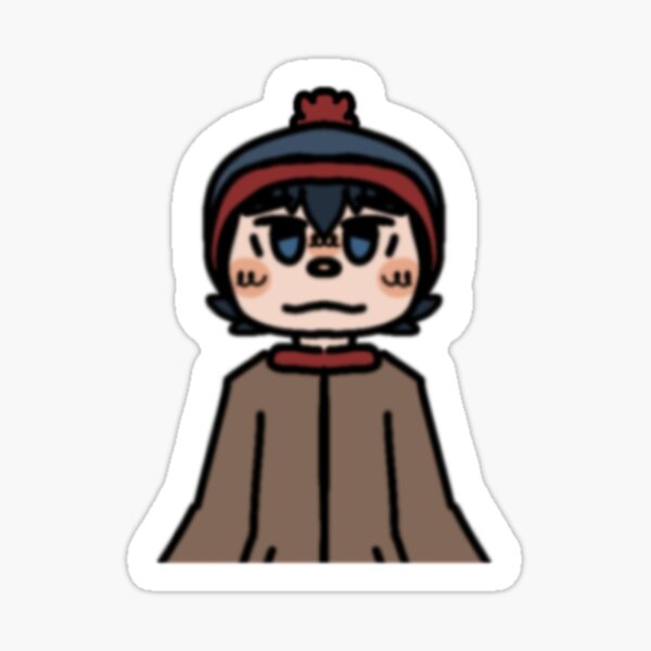 "Stan Marsh Sticker - South Park" Sticker for Sale by Ch3ddarBr3ad ...
