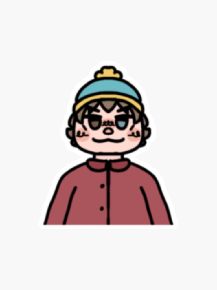 "Eric Cartman Sticker - South Park" Sticker for Sale by Ch3ddarBr3ad ...