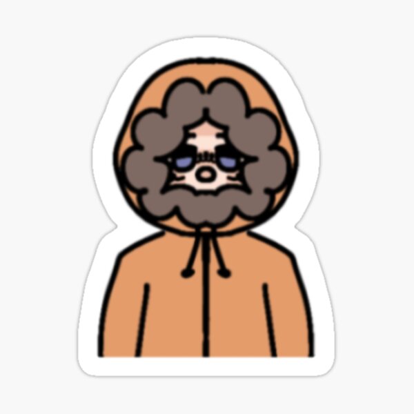 "Kenny McCormick Sticker - South Park" Sticker for Sale by Ch3ddarBr3ad ...