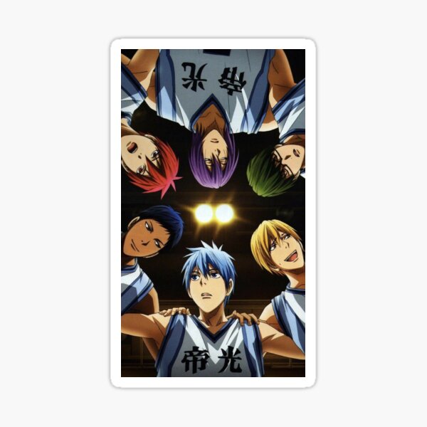 "kuroko no basketball Anime" Sticker for Sale by Anime-nez | Redbubble