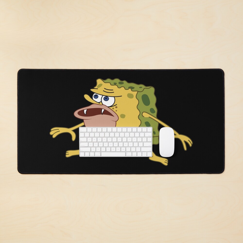 "spongebob caveman meme" Poster for Sale by MEMEZZONE | Redbubble