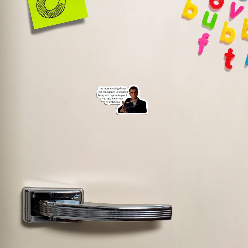 "Phil dunphy quote" Sticker for Sale by 24olivia | Redbubble