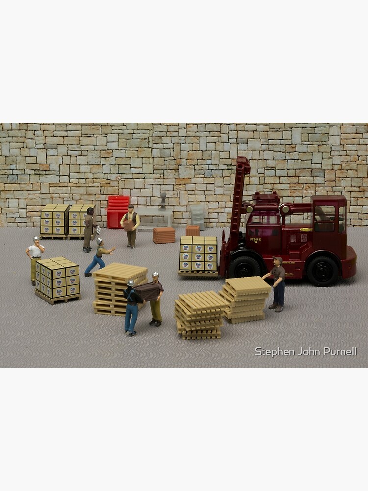 "Stacking Pallets" Poster for Sale by silversnapper1 | Redbubble