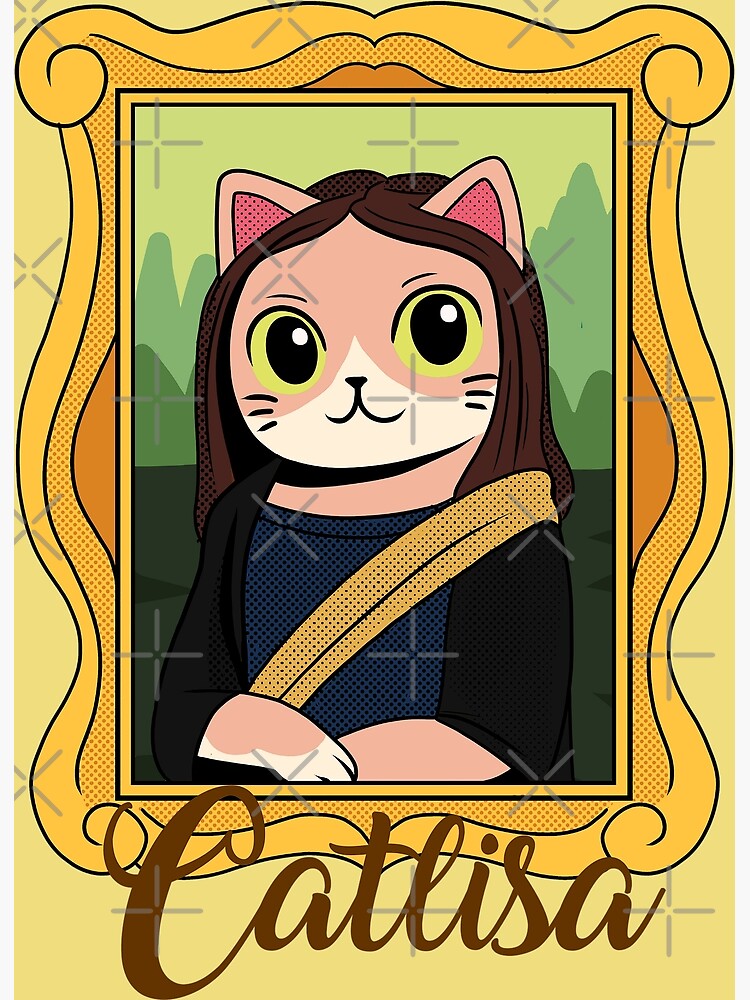 Póster «Obra de Monalisa Catlisa» de ConjuraGeek | Redbubble