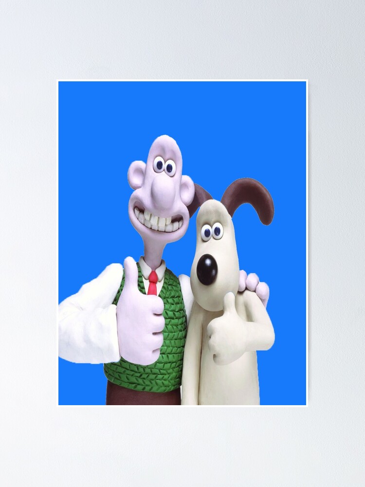 "Wallace and Gromit" Poster for Sale by Candy-B10 | Redbubble
