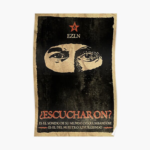 Póster «EZLN Subcomandante Marcos - El Ejército Zapatista de Liberación ...