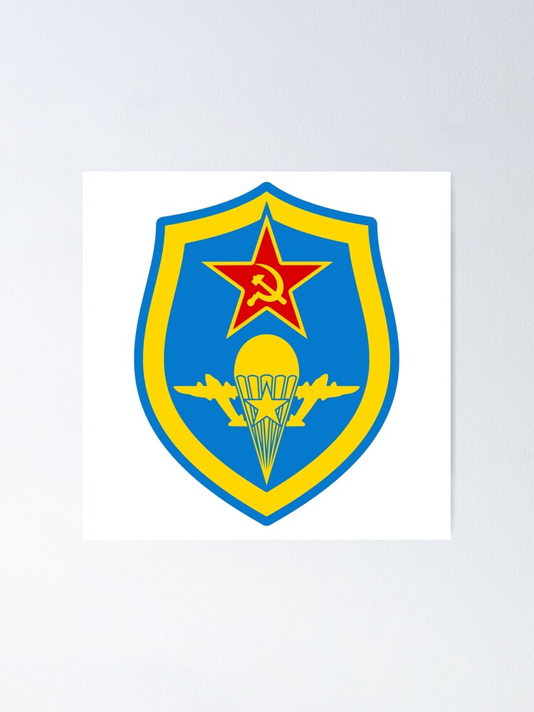 "Soviet Airborne Forces VDV" Poster for Sale by sirglennbo | Redbubble