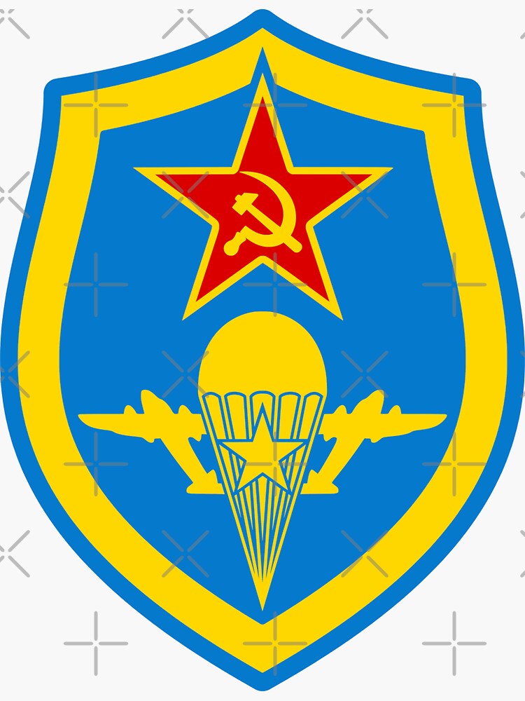 "Soviet Airborne Forces VDV" Sticker for Sale by sirglennbo | Redbubble