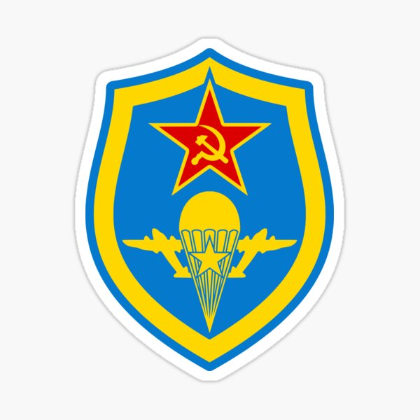 "Soviet Airborne Forces VDV" Sticker for Sale by sirglennbo | Redbubble