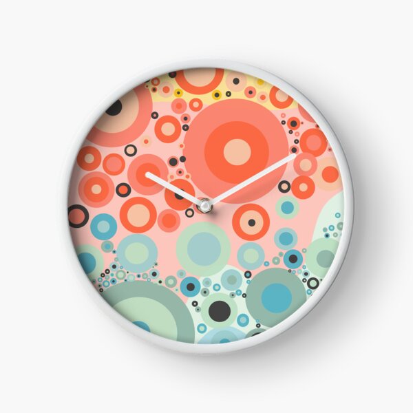 "Summer Starry Skies" Clock for Sale by DebraCox | Redbubble