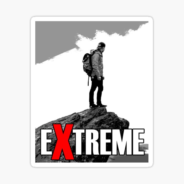 "Extreme" Sticker for Sale by DumaArt | Redbubble