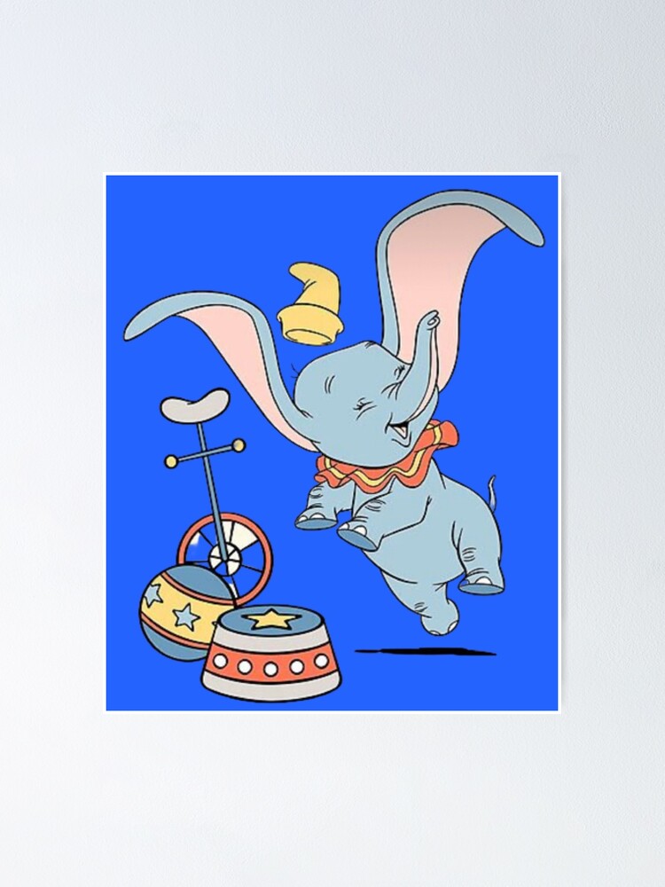 Poster « Dumbo, dumbo l'illustration de l'éléphant écorché », par ...