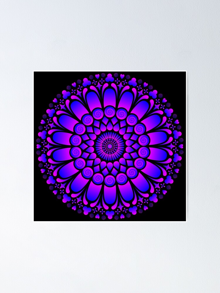 "Rose Rosetta" Poster for Sale by LynnLouMorella | Redbubble