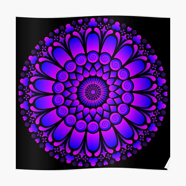 "Rose Rosetta" Poster for Sale by LynnLouMorella | Redbubble