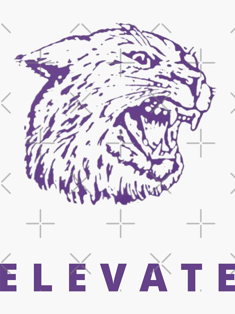 "Cat elevate " Sticker for Sale by ArtOfInvention | Redbubble