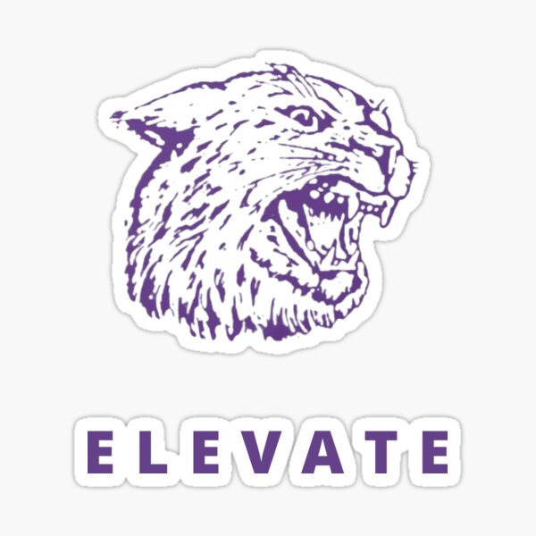 "Cat elevate " Sticker for Sale by ArtOfInvention | Redbubble