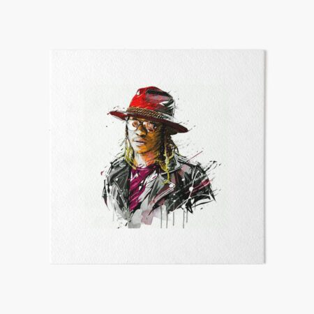"Cartoon Future Rapper" Art Board Print for Sale by shayapig | Redbubble