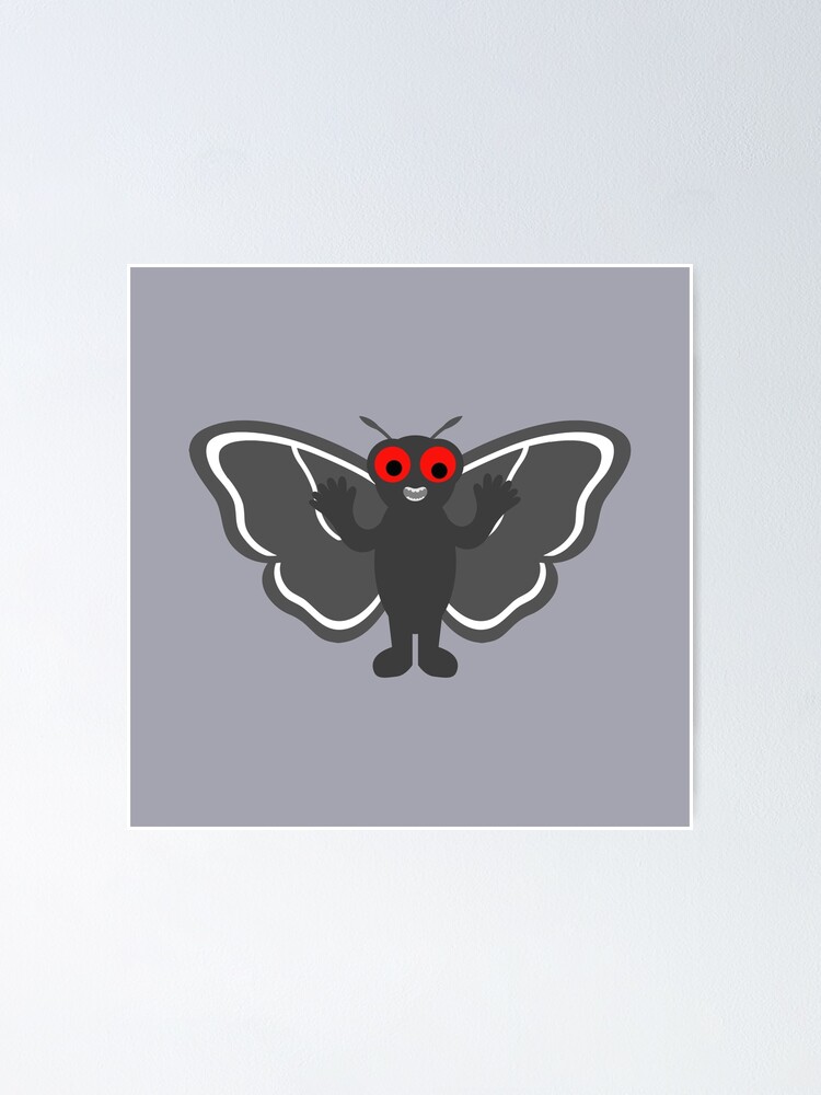 "Cute Little Mothman" Poster for Sale by Eggtooth | Redbubble