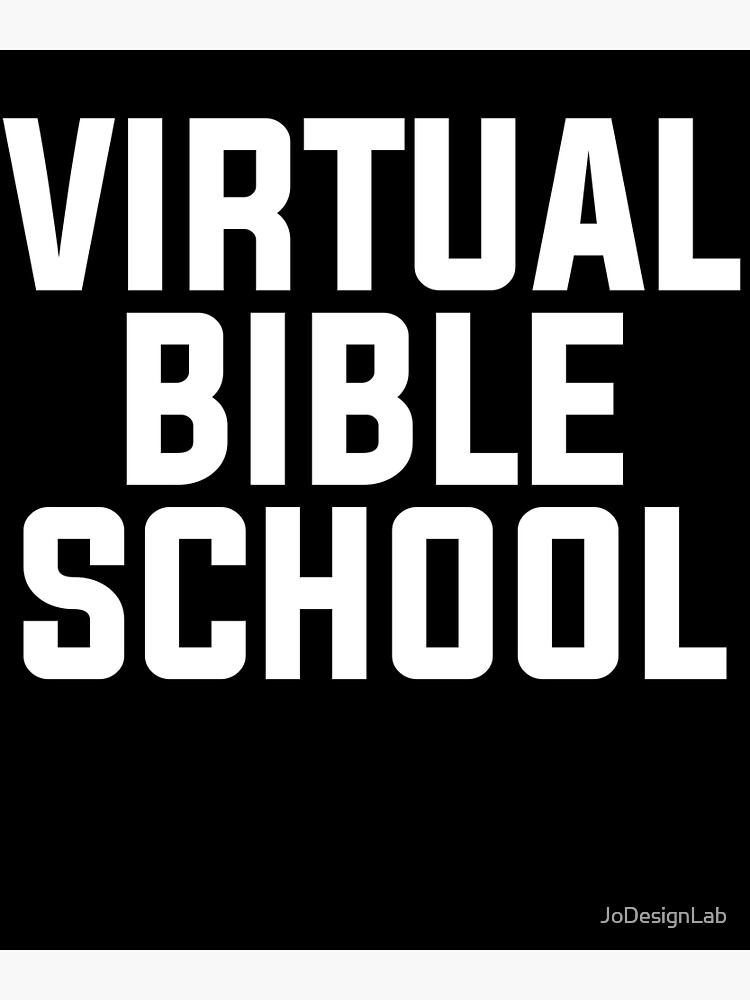 "VBS virtual bible school" Poster for Sale by JoDesignLab | Redbubble