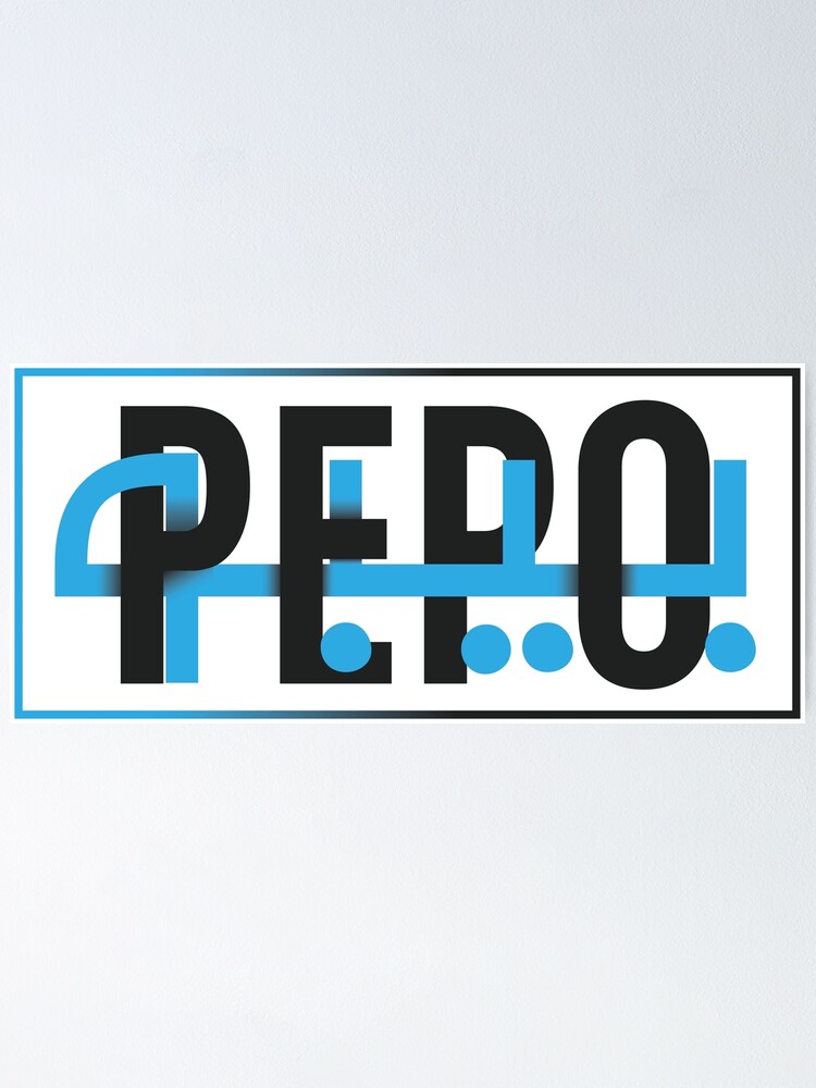 "Name Art PEPO" Poster for Sale by MrZawi | Redbubble