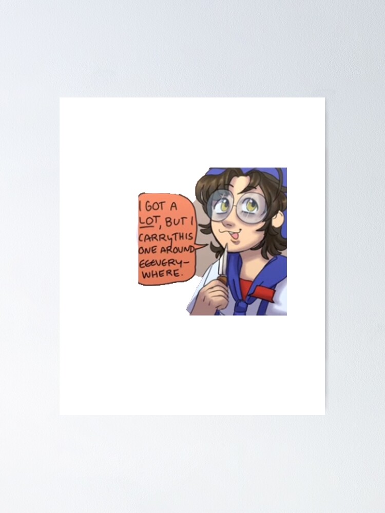 " Blueycapsules" Poster for Sale by nabilolsky | Redbubble